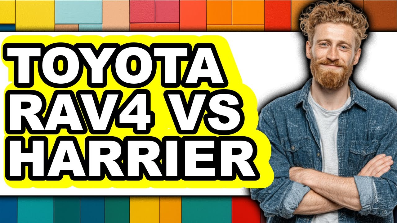 Toyota RAV4 vs Harrier - Full Comparison - YouTube