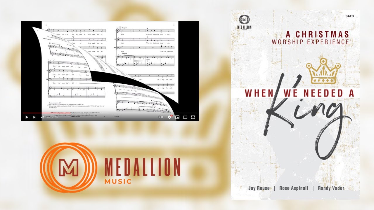 When We Needed A King (SATB) - Jay Rouse, Rose Aspinall, Randy Vader ...