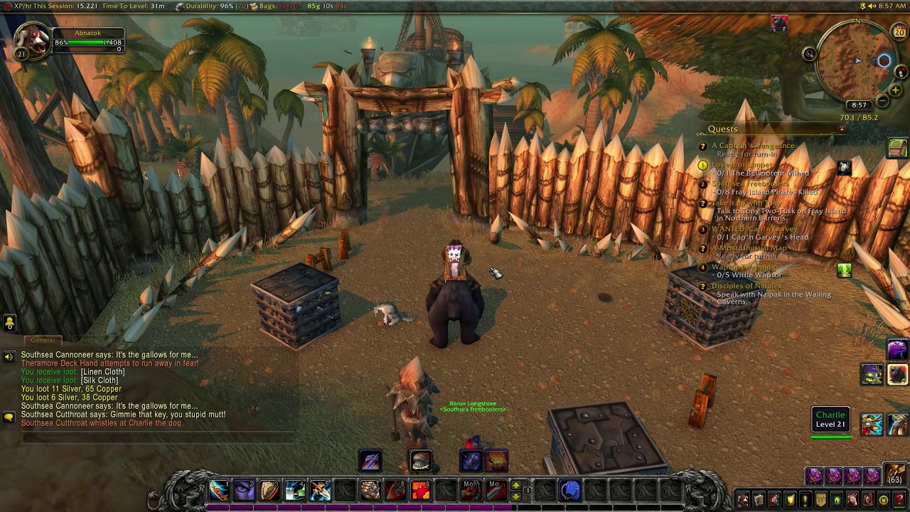 World of Warcraft - Northern Barrens Quest - Love it or Limpet - YouTube