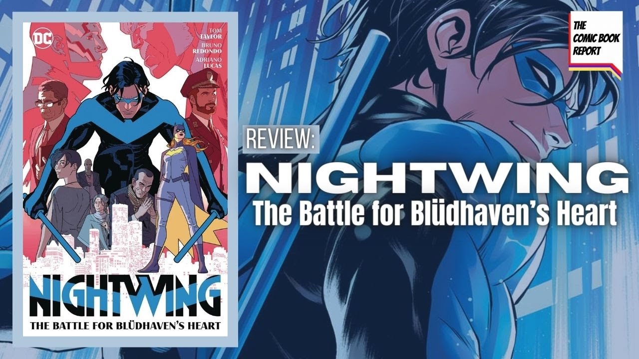 Nightwing The Battle for Blüdhaven's Heart Review | HC | Tom Taylor ...