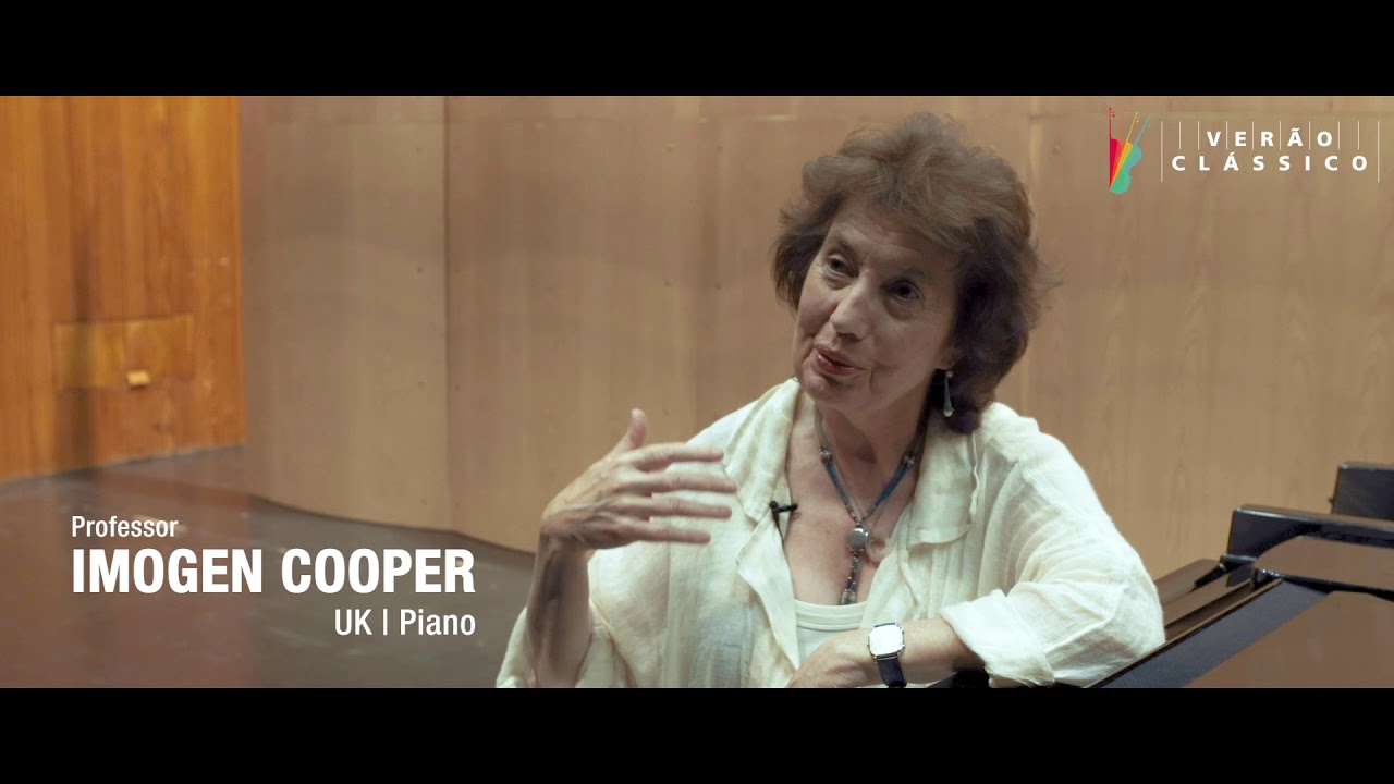 Professor IMOGEN COOPER - Testimony VERÃO CLÁSSICO Festival and Academy ...