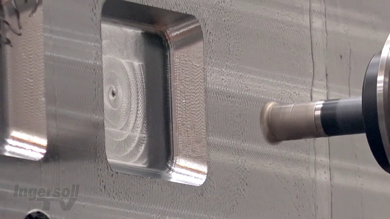 Form Master Shear, Pocket Rough Out - P20 Steel - YouTube