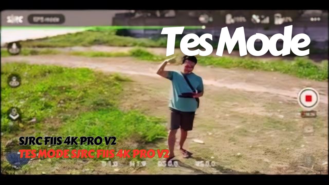 TES MODE FAR FLY DAN SPIRAL FLY DARI SJRC F11S 4K PRO V2 - YouTube