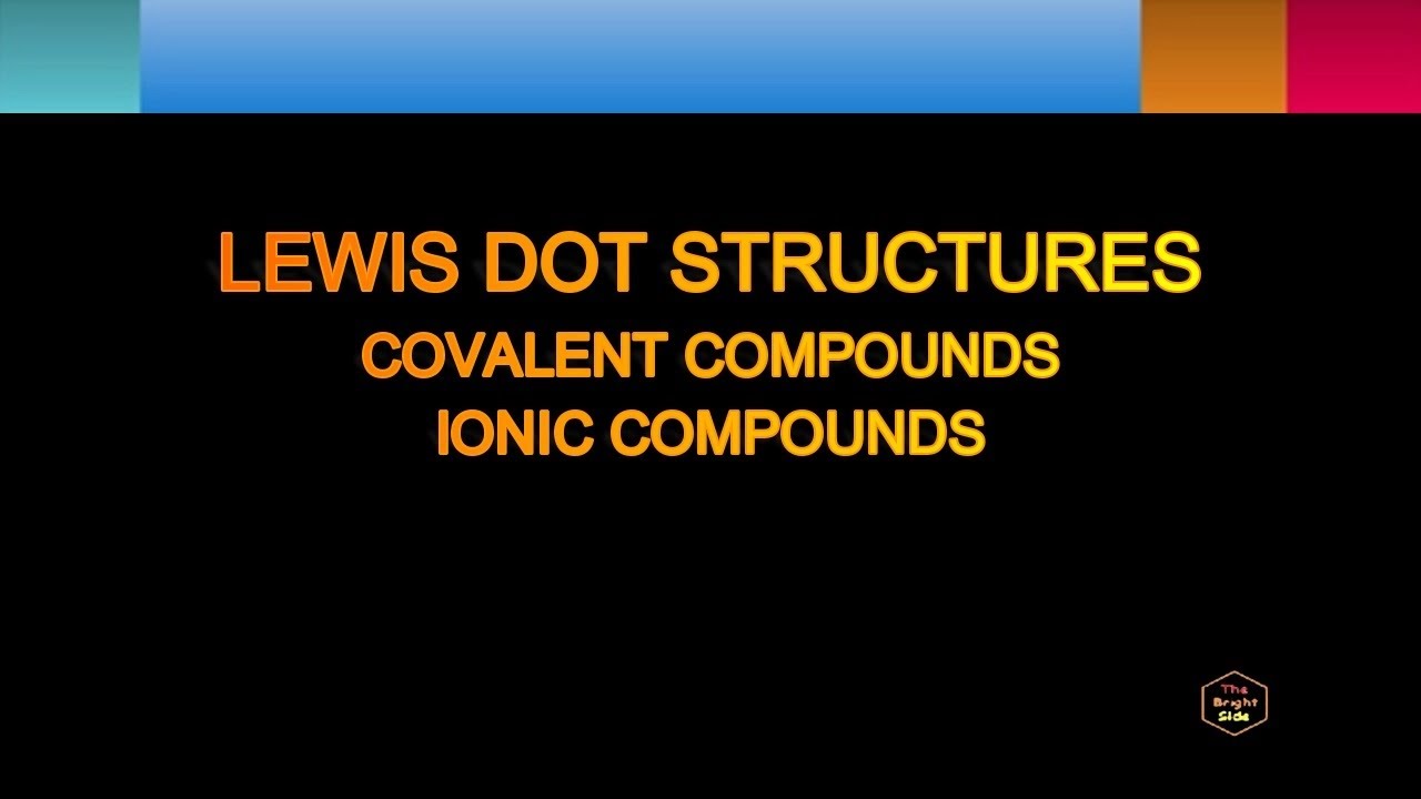 Lewis Dot Structures for Compounds - Ionic Compounds & Covalent ...