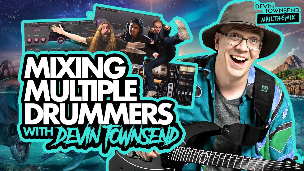 MIXING MULTIPLE DRUMMERS w/ Devin Townsend - YouTube