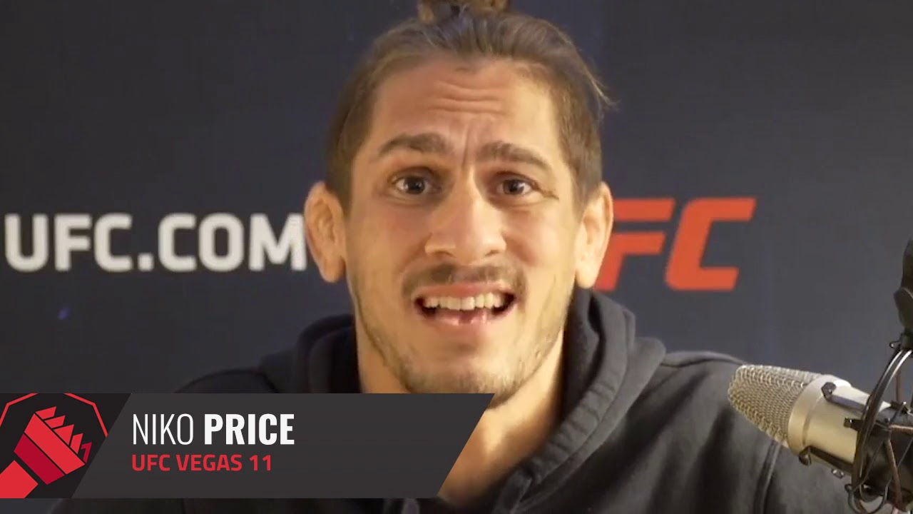 Niko Price UFC Vegas 11 pre-fight interview - YouTube