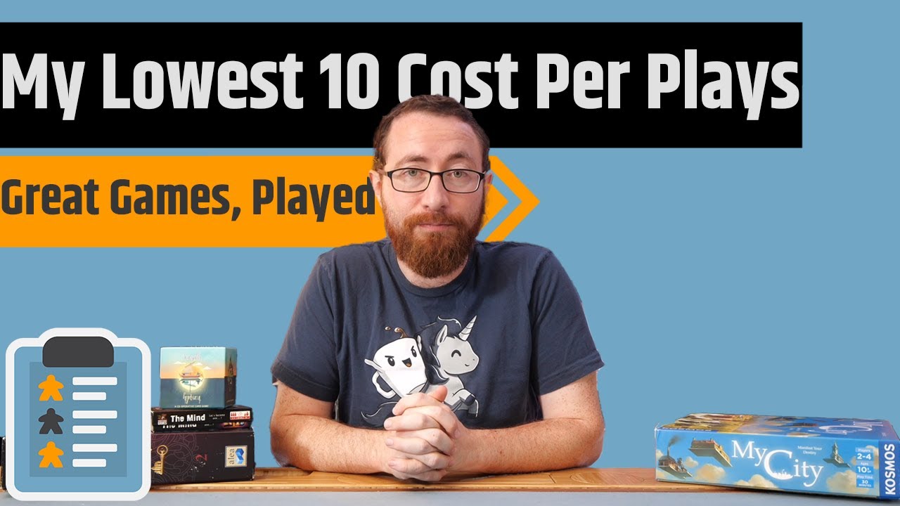 My Lowest 10 Cost Per Plays - The Best Board Game Purchases I've Made ...