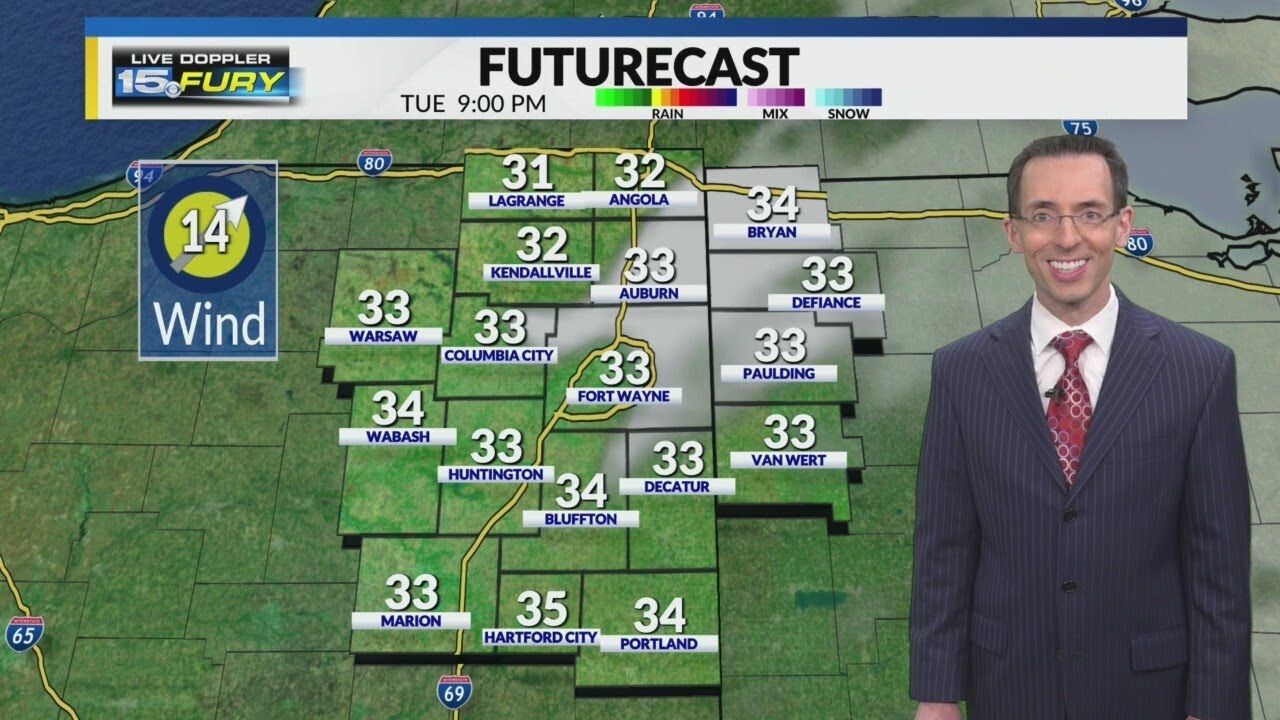 Another windy day Wednesday - YouTube