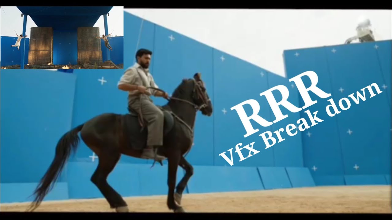 RRR vfx break down//rrr train scene vfx break down//ss rajamouli - YouTube