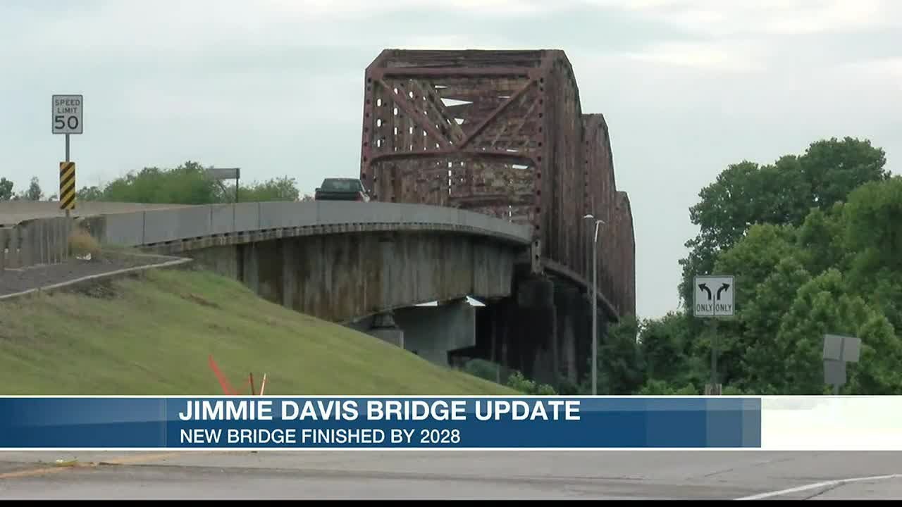 Jimmie Davis Bridge update - YouTube