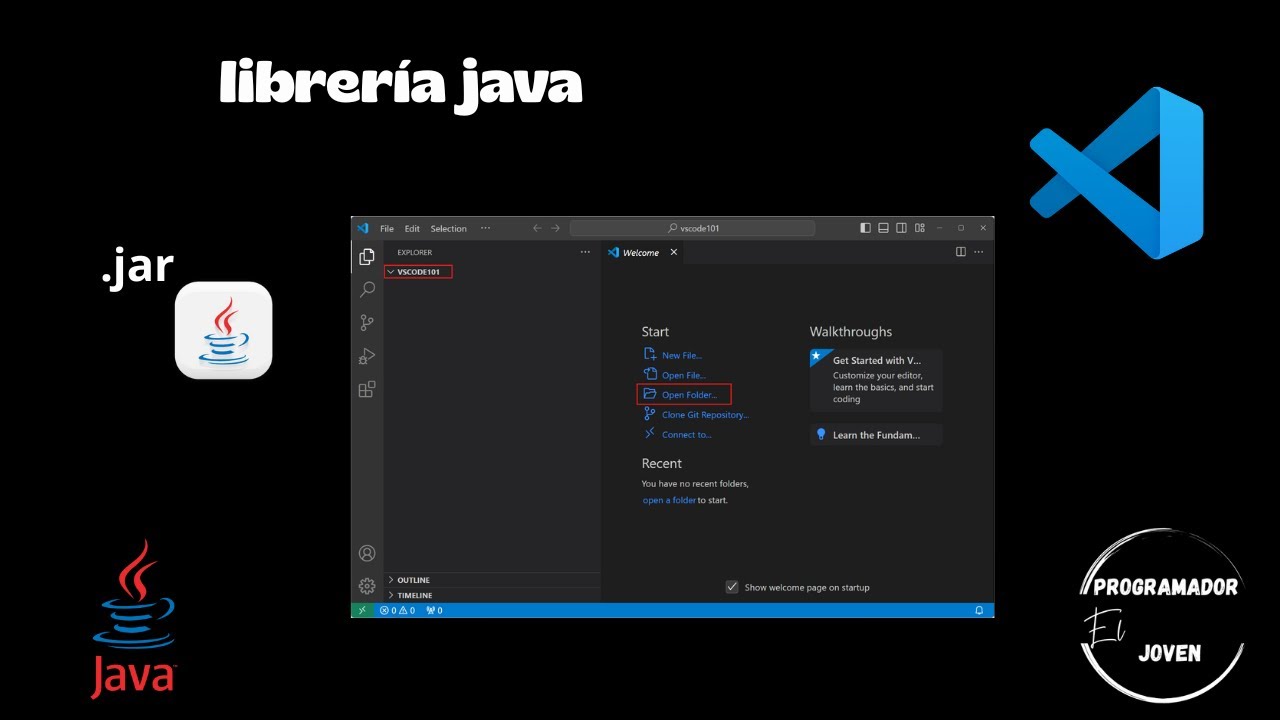 Importa Librerías Java (.JAR) en Visual Studio Code - YouTube