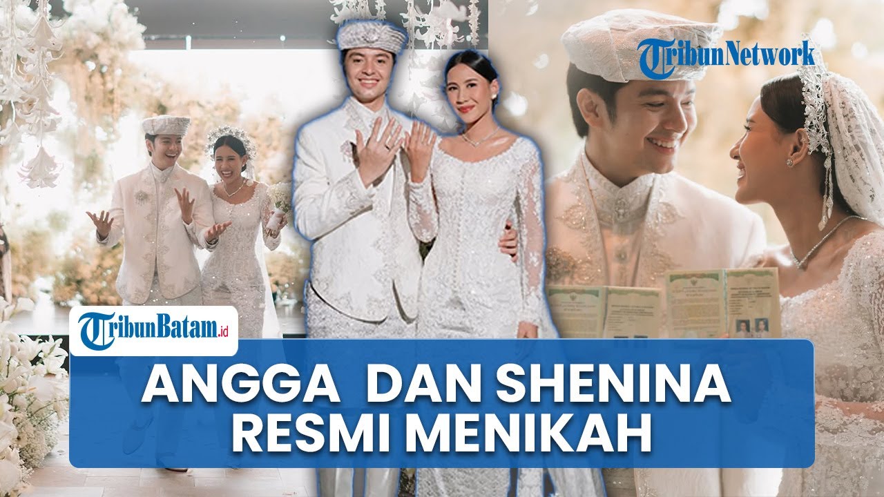 Momen Manis Pernikahan Angga Yunanda & Shenina Cinnamon, Intimate & Elegan! - YouTube