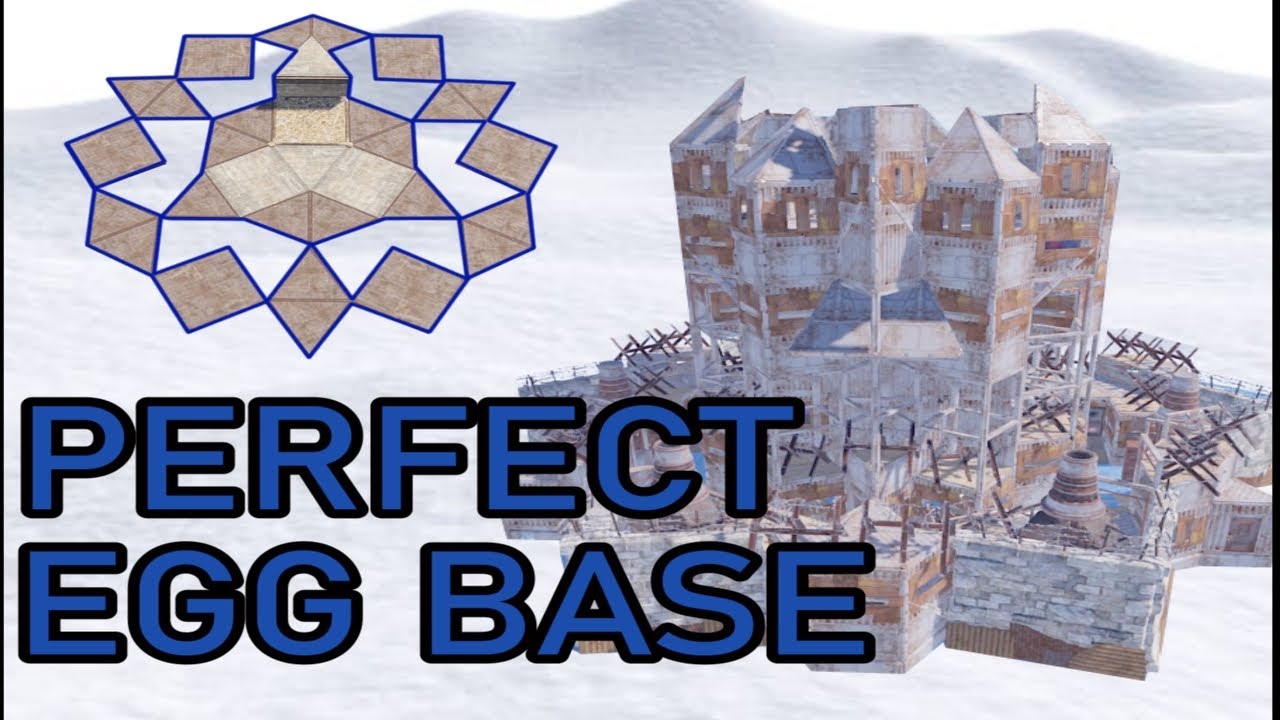 The most perfect egg base in rust • BUNKER • OPENCORE • STRONG • CHEAP ...