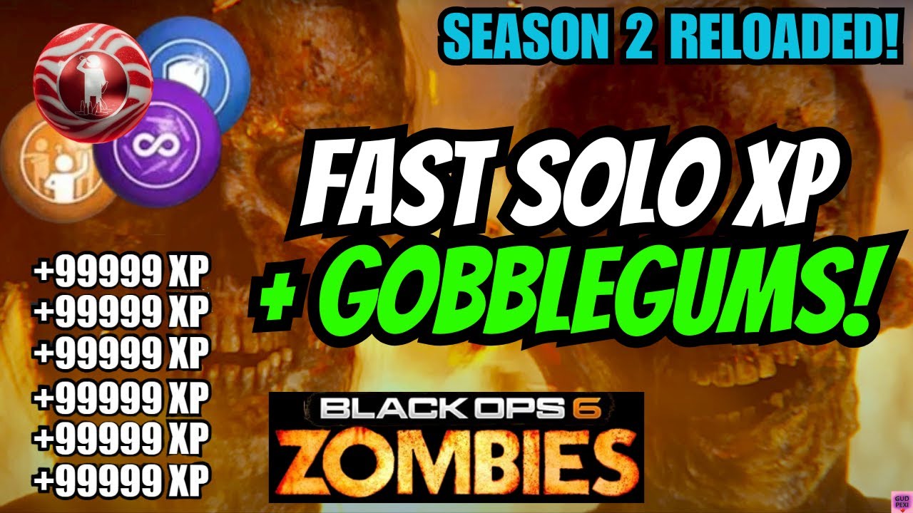 BO6 ZOMBIES - EASY SOLO UNLIMITED XP AFTER PATCH in BLACK OPS 6 ZOMBIES SEASON 2 RELOADED (FAST ...