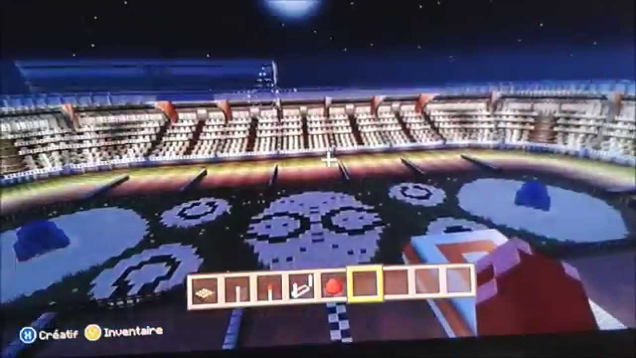 hippodrome minecraft plus visite de mon serveur sur Xbox 360 - YouTube