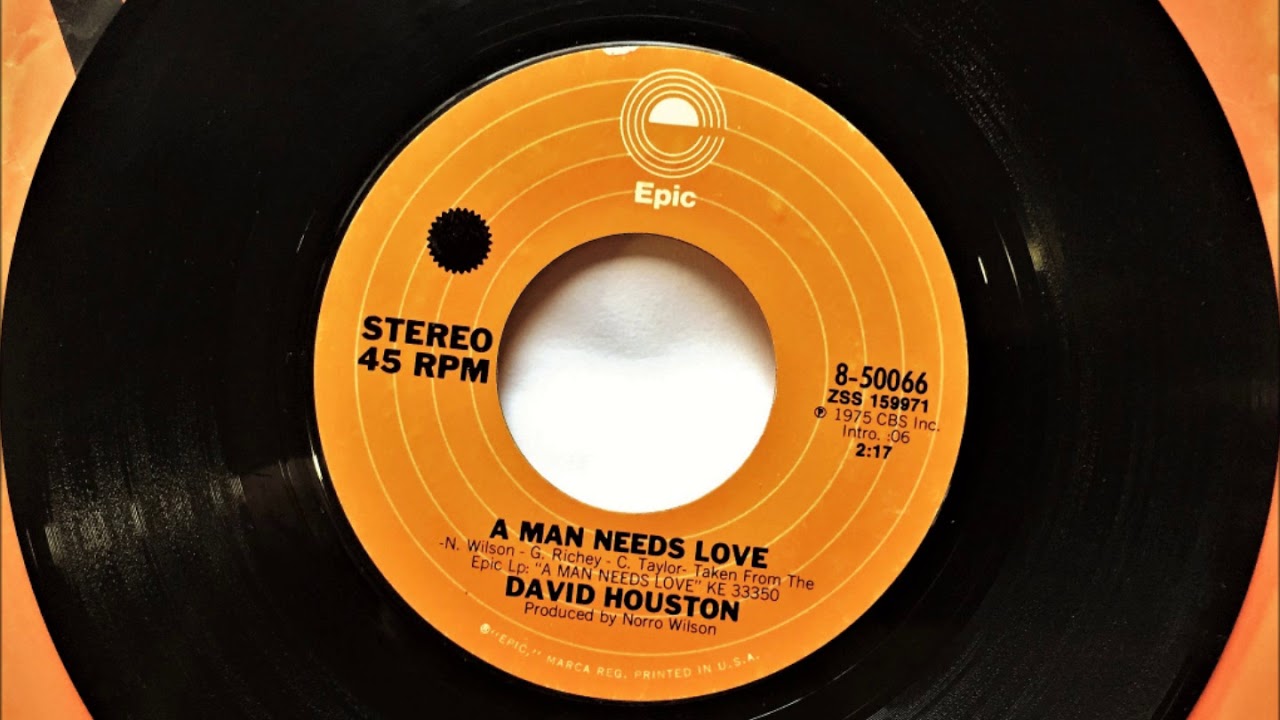 A Man Needs Love , David Houston , 1975 - YouTube
