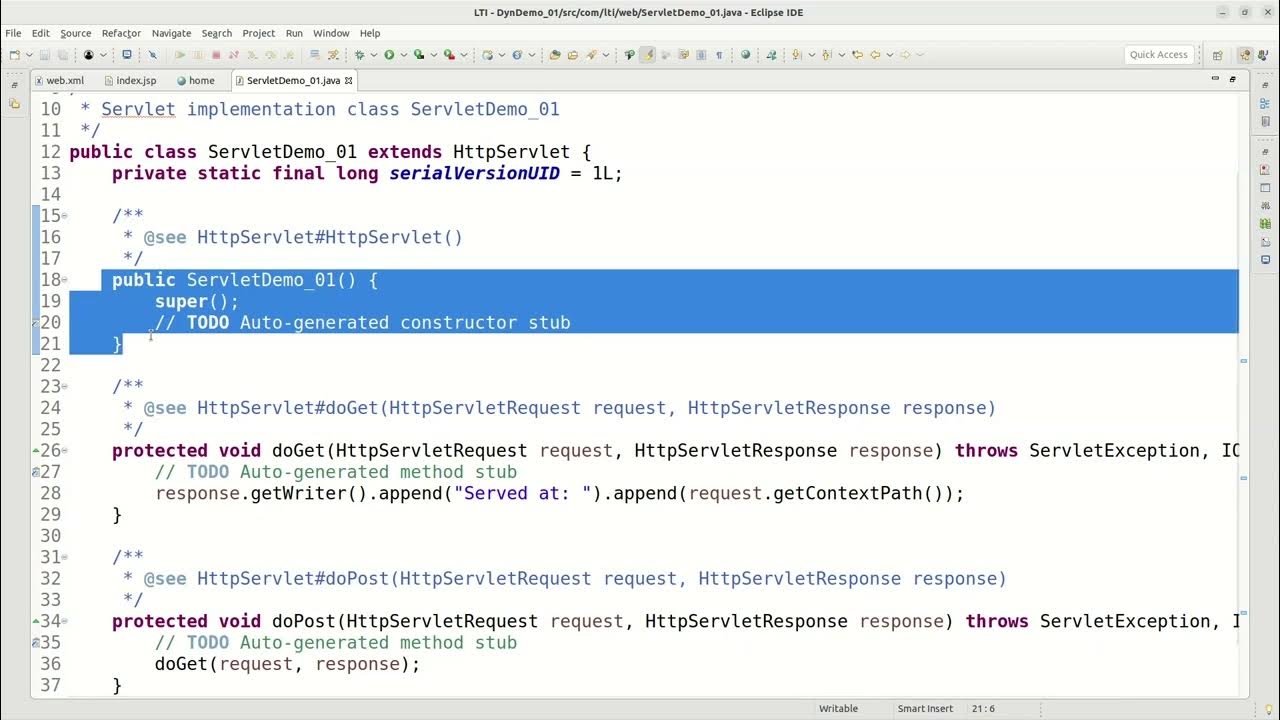 Simple Web Application using Servlet & JSP - YouTube