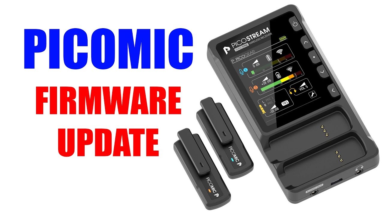 Firmware Update on PicoGear PicoMic Wireless Mic System [ How To ...