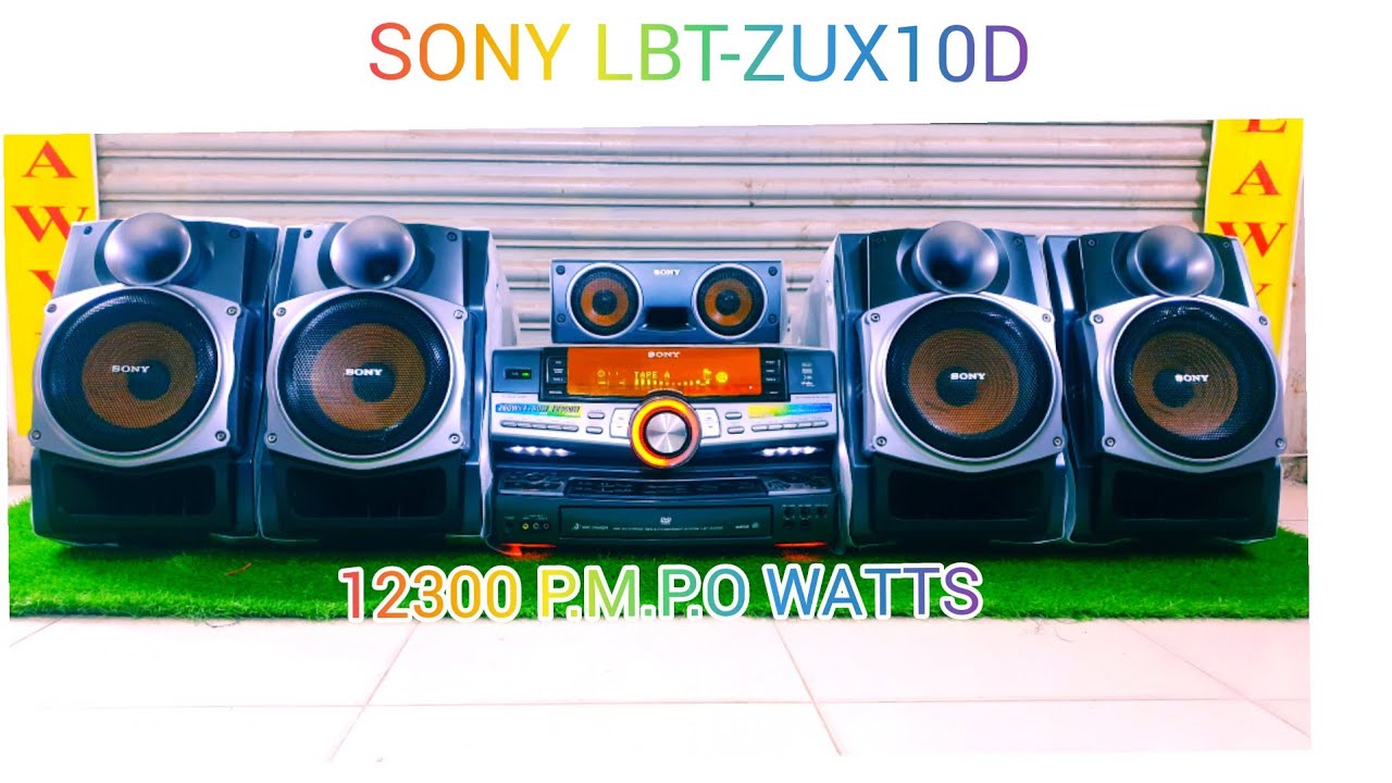 SONY LBT-ZUX10D ( 0167433510 ) - YouTube