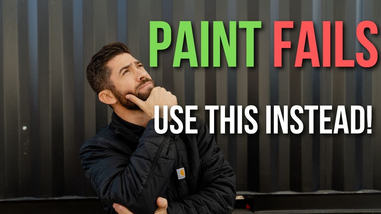 full-cost-breakdown-how-to-paint-a-shipping-container-home-youtube