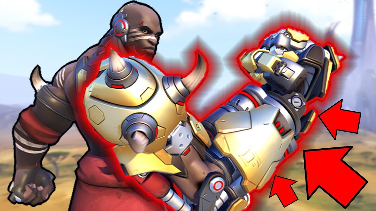 The MASSIVE Hitbox of Doomfist's... Fist (Overwatch) - YouTube