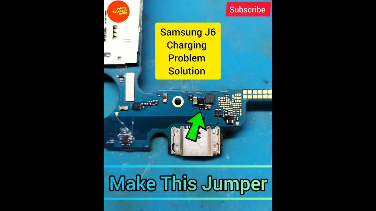 Samsung J6 (J600f) Not Charging Problem Solution | Prime Telecom | - YouTube