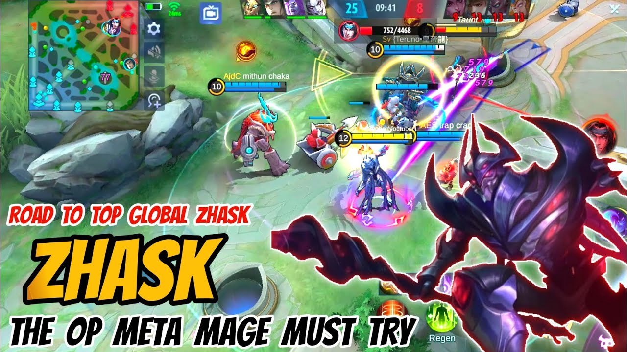 Zhask 100% Unkillable Meta | Zhask Best Build And Gameplay (2020)/ soon ...