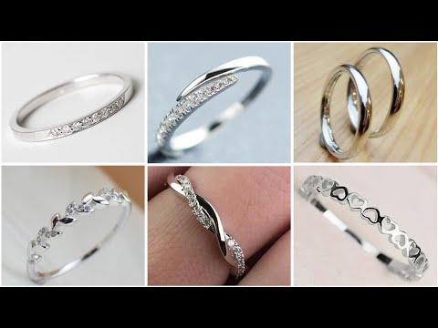 Latest Silver Ring Designs For Women/Beautiful Silver Ring Designs For Girls