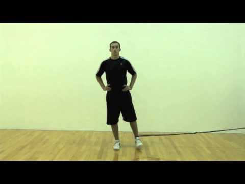 Standing Band Resistance for Adductor - YouTube
