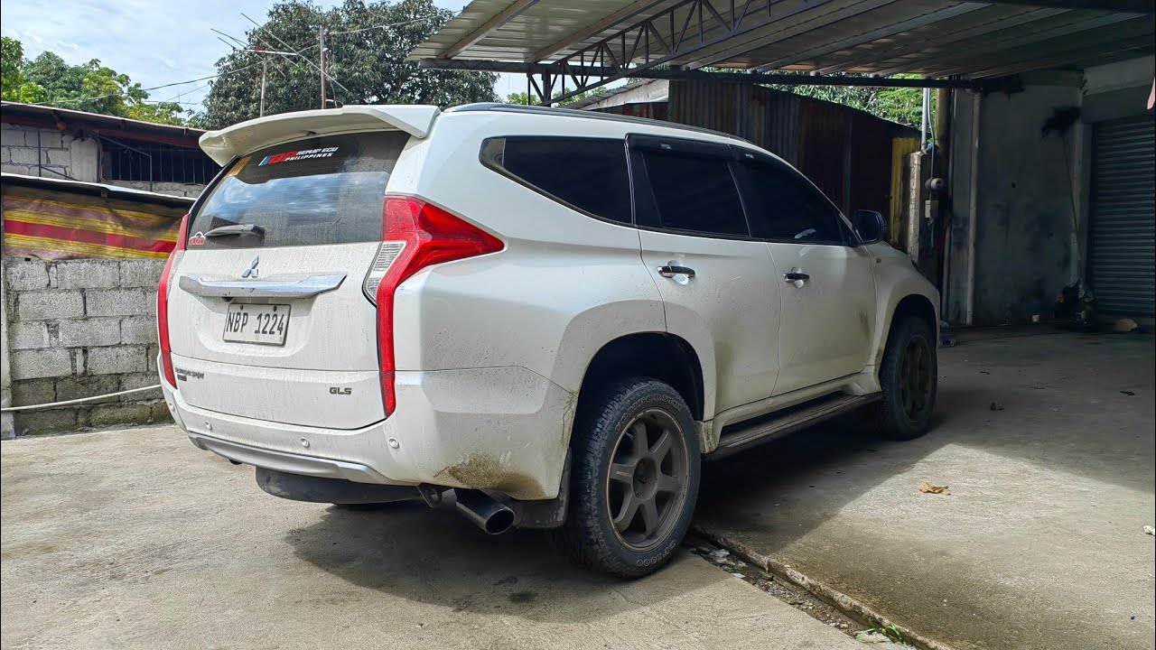 Montero gen 3 Full Exhaust ng Bp Remap Davao - YouTube
