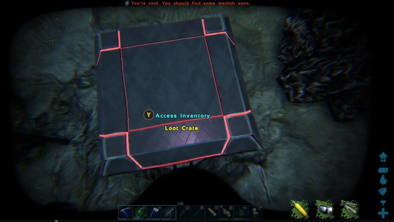 Found My First Underwater Red Loot Crate [Ark] 2019 - YouTube