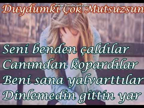 Duydumki Çok Mutsuzsun ♥♥♥ ArSız NiKoTiN ♥♥♥ ( 2014 BURSA 16 )