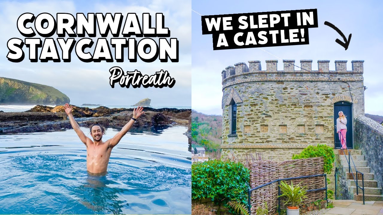 Cornwall Staycation Vlog: PORTREATH | Rock Pools, Castles & Beaches ...