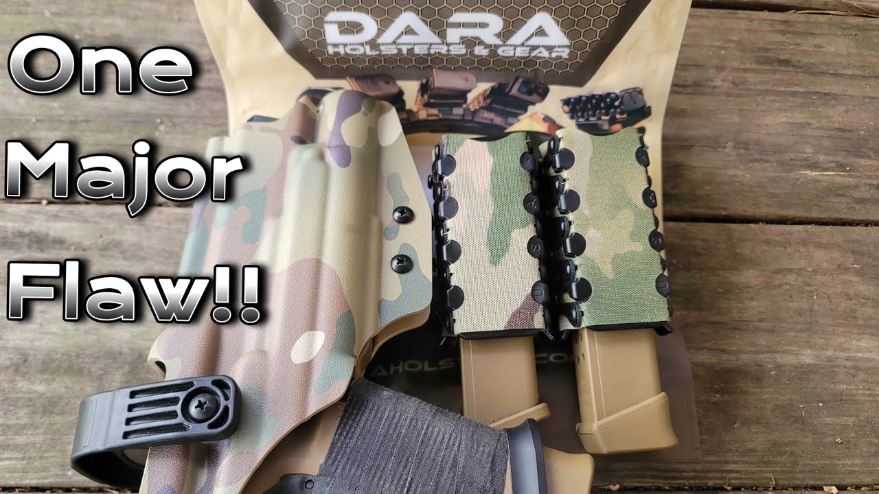DARA Level 2 Holster Review. Setup and fixing hood retention. - YouTube