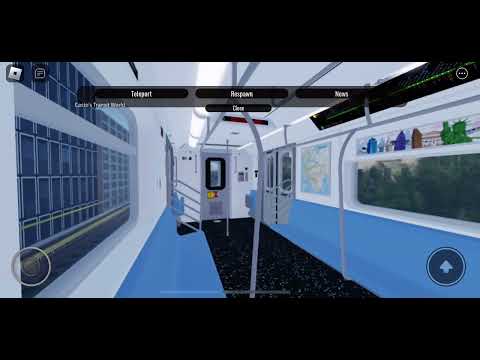 Roblox realistic nyc Subway trains Simulator R142 5 train - YouTube