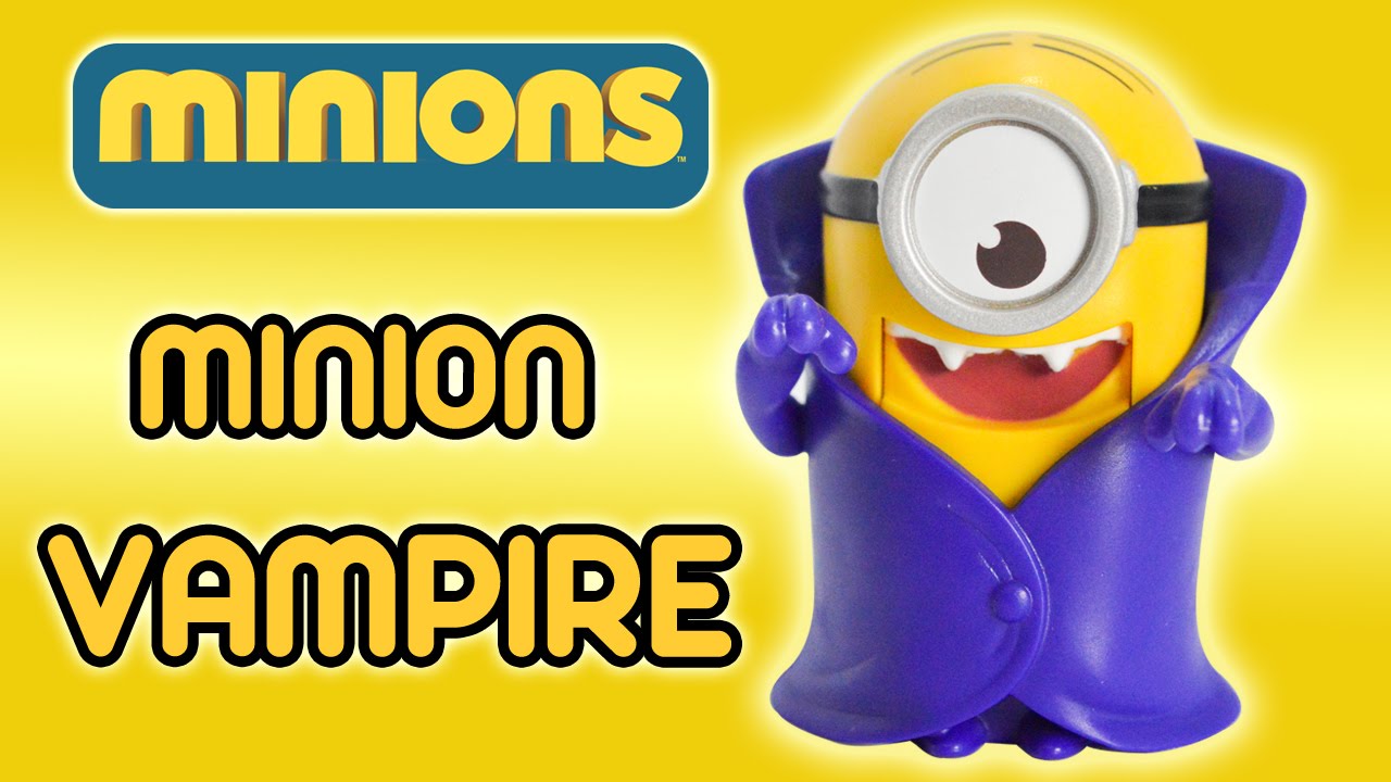 MINION VAMPIRE - Minions Movie 2015 McDonald's Happy Meal Toy Review by ...