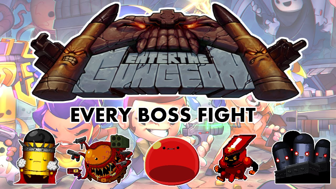 Enter the Gungeon - Every Boss Battle - YouTube