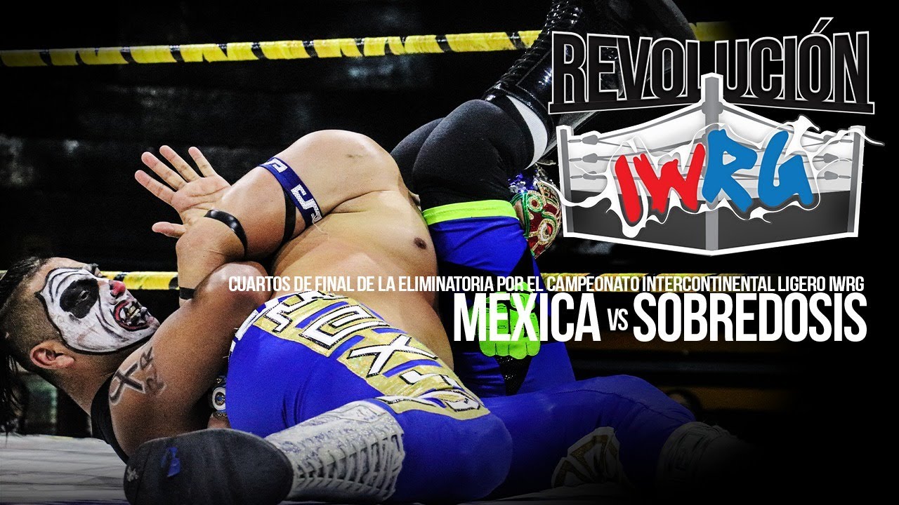 Campeonato Intercontinental Ligero IWRG: Mexica vs Sobredosis - 4tos de ...
