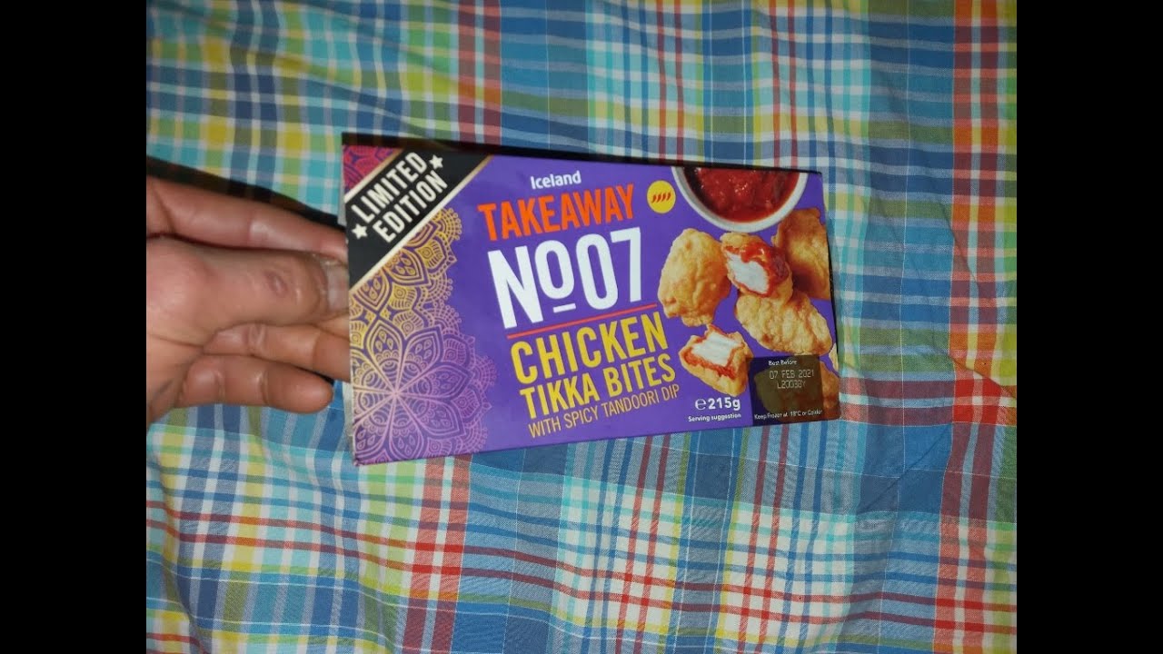 Lets try Iceland's Limited Edition Chicken Tikka Bites - YouTube