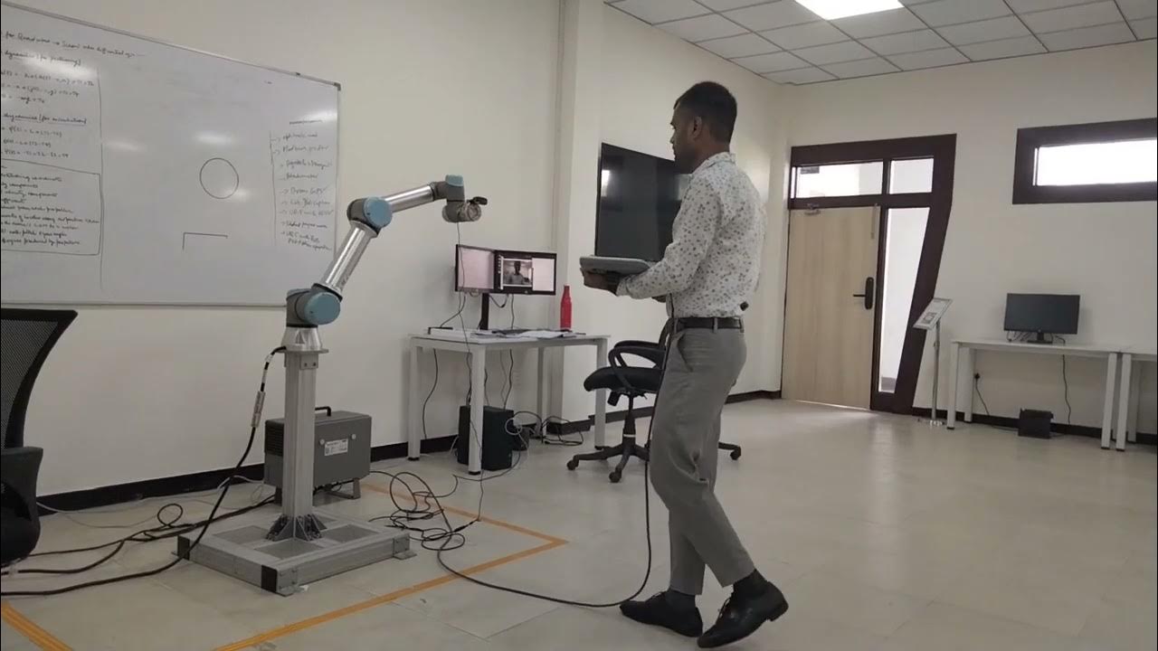 universal robot real time face tracking - YouTube
