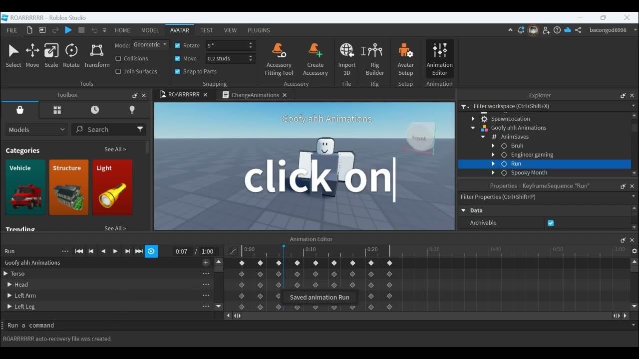How to use toolbox animation (TUTORIAL) - YouTube