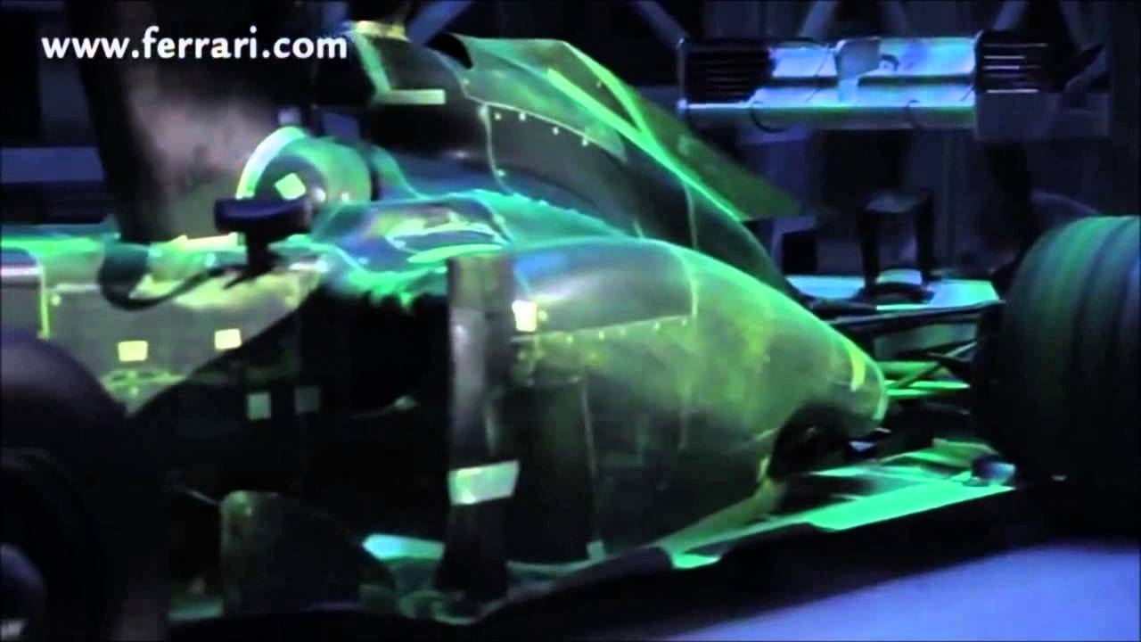 Inside Ferrari F1 Wind Tunnel - YouTube