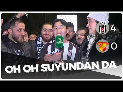 Beşiktaş 4-0 Göztepe Maçı Taraftarın Sesi | BU TAKIM SEZON BAŞINDA OLMALIYDI BAŞKAN!!!!!
