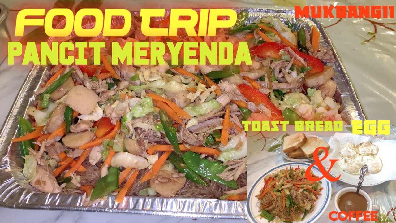 PANCIT | TOAST BREAD WITH EGG | BREAKFAST - YouTube