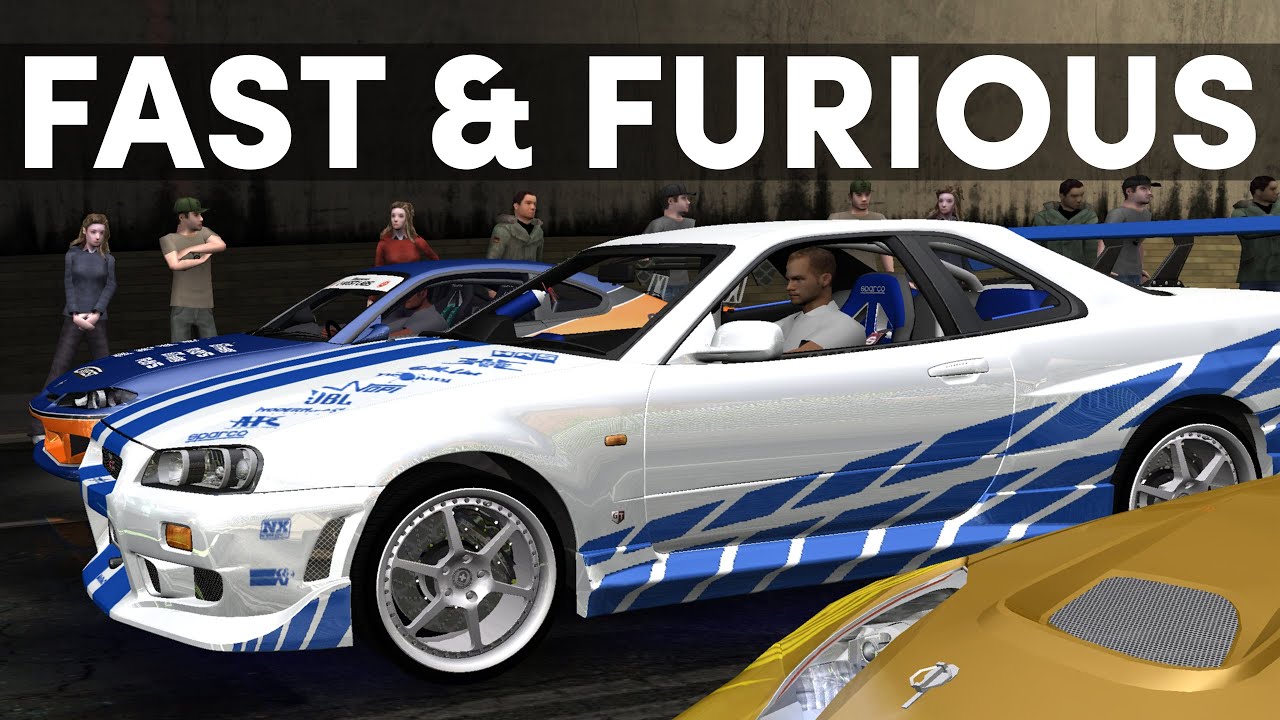 NFS Underground | Fast & Furious Mod - YouTube