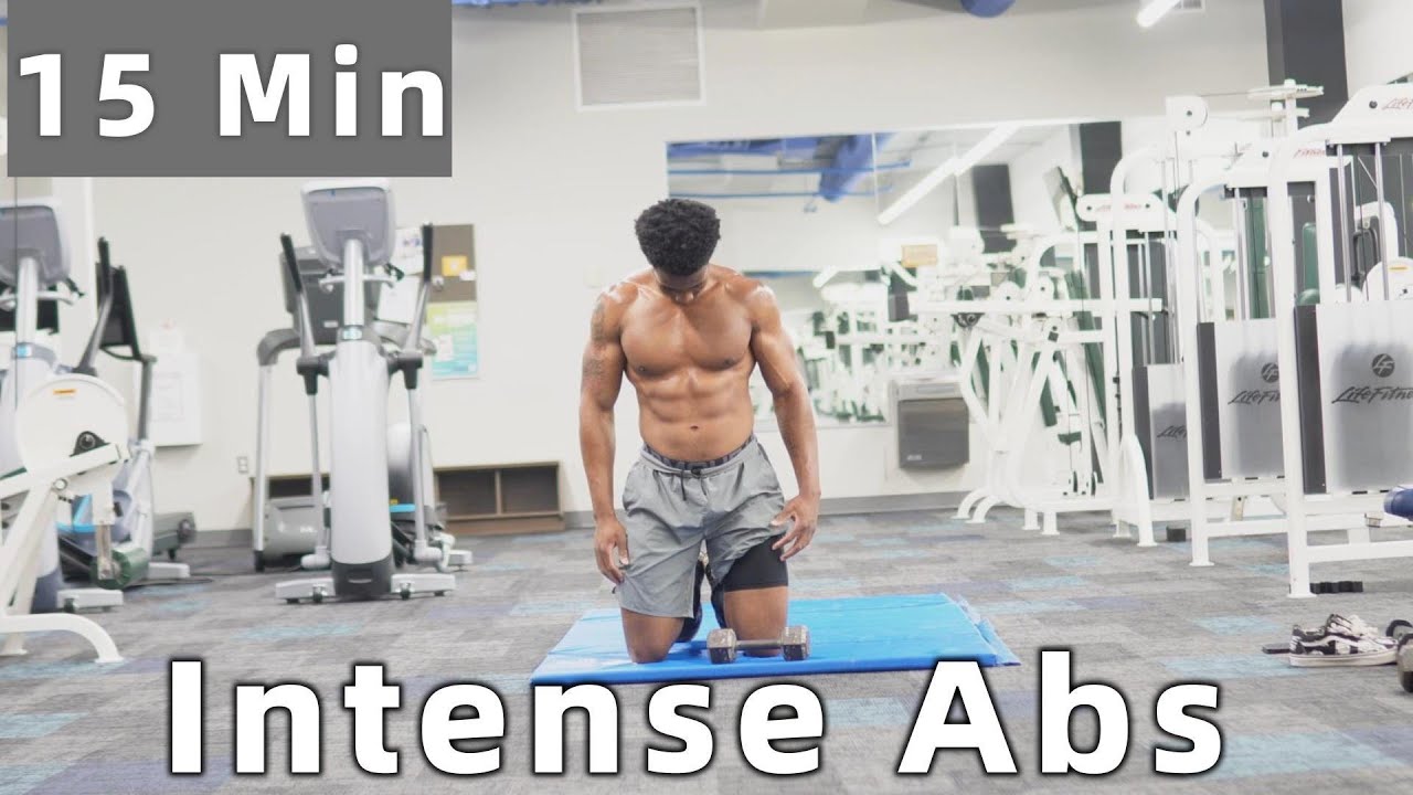 15 MIN Intense Dumbbell AB Workout | Six Pack Abs| Advanced Workout ...