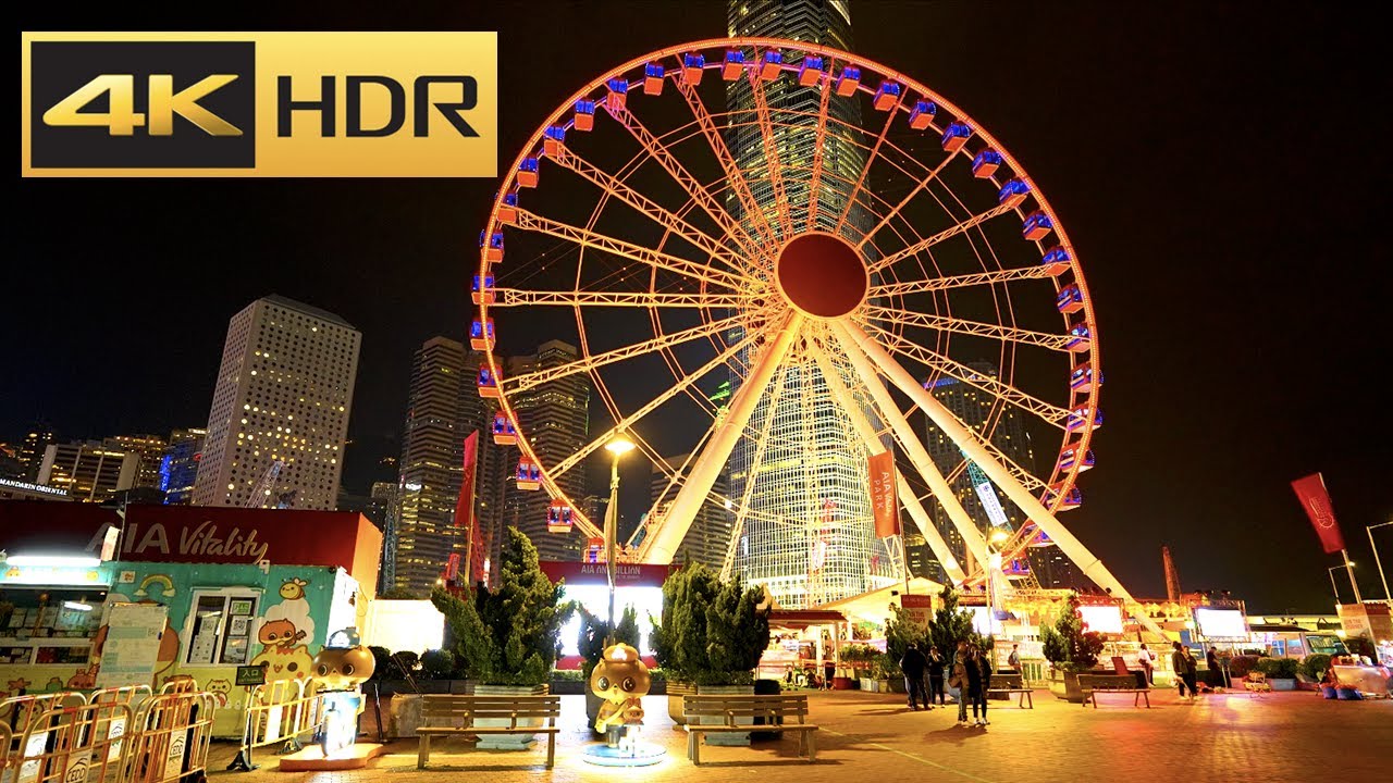 2023 January - Hong Kong Central Observation Wheel Night Time ...