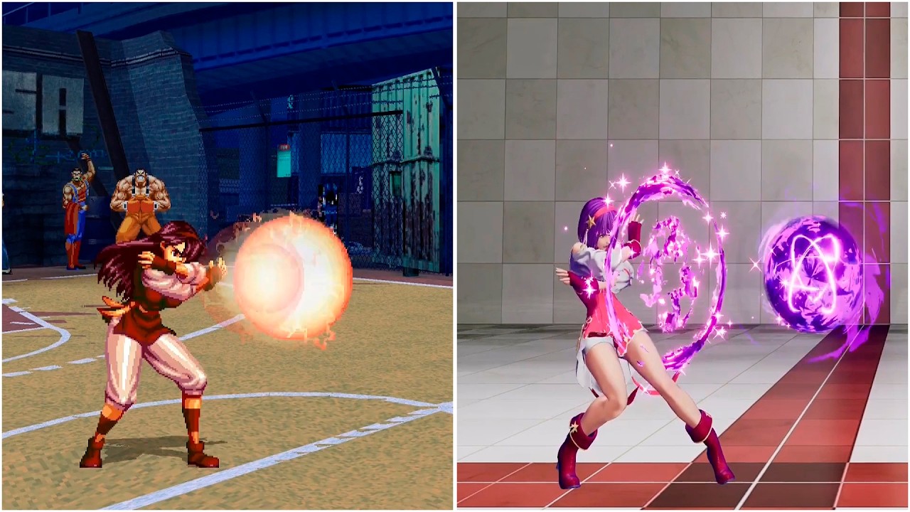 The Evolution of Athena Asamiya's Psycho Ball From KOF '94 to Today ...