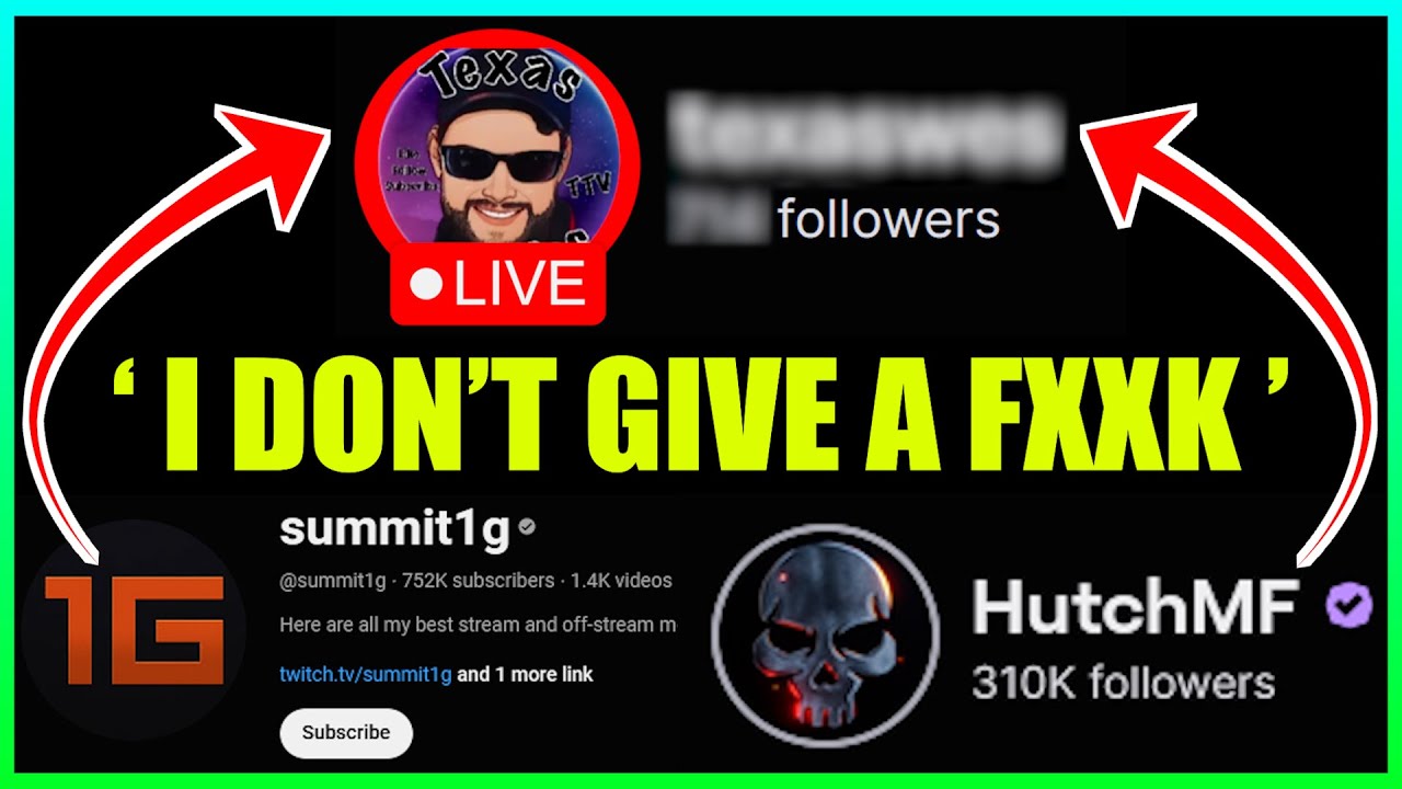 Cheater Streamer Exposed By summit1g & HutchMF Still Streams What Do ...