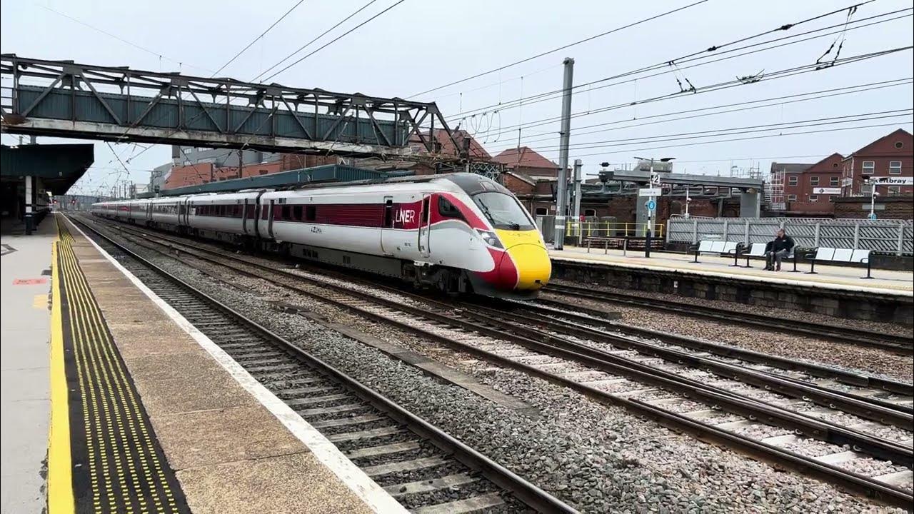LNER 800102 pass Doncaster with a Inverness to London Kings Cross service - YouTube